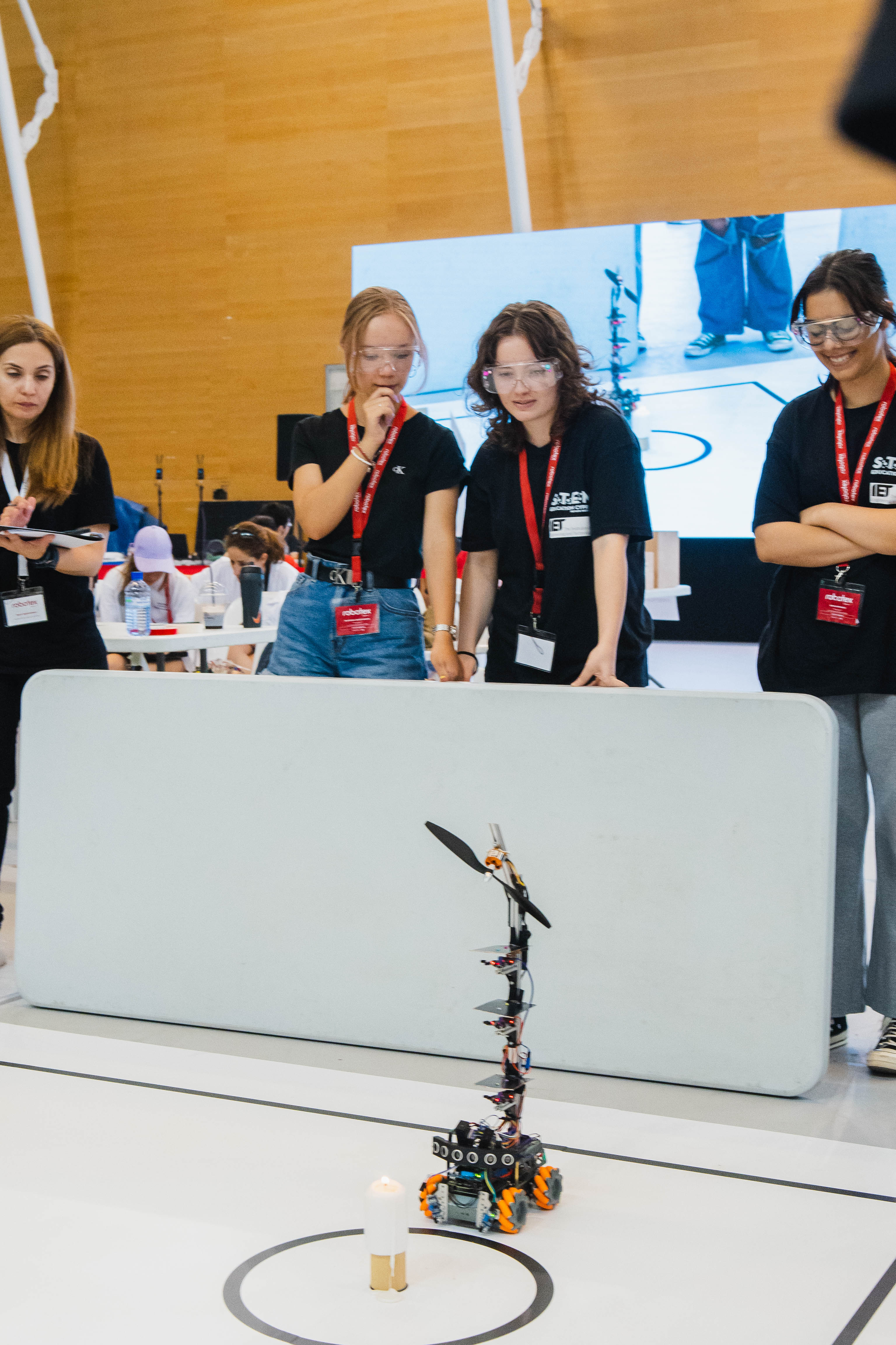 Robotex Cyprus - FIREFIGHTING: A Challenge Exclusively for Girls!